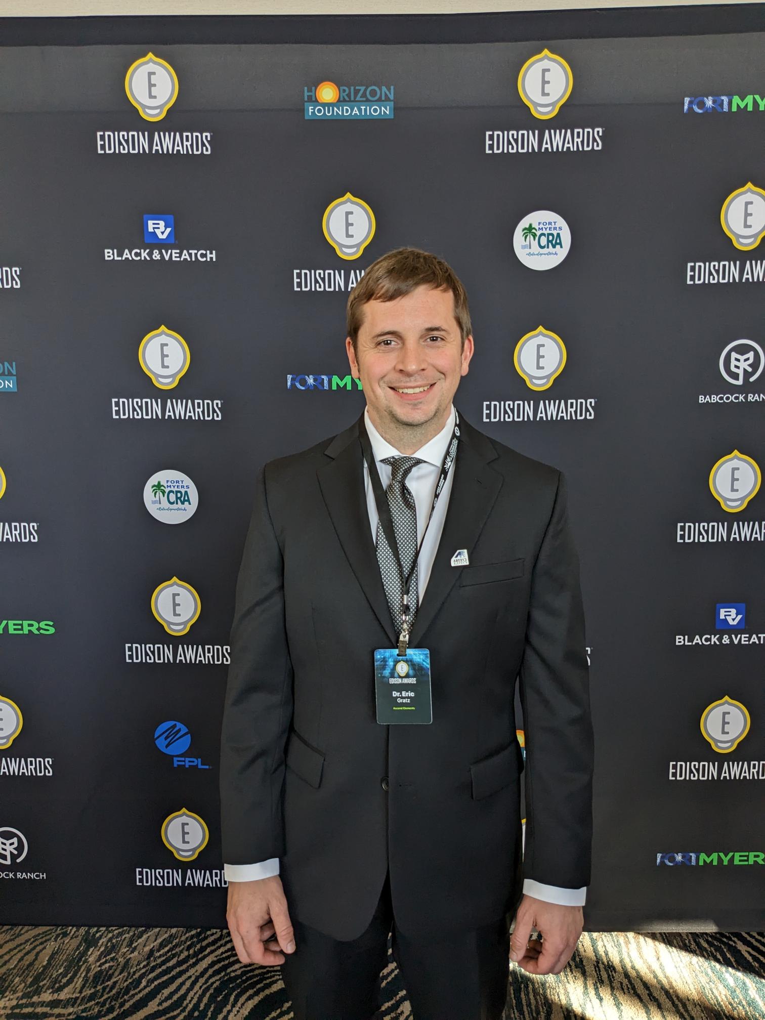 Ascend Elements | Wins Silver at 2023 Edison Awards