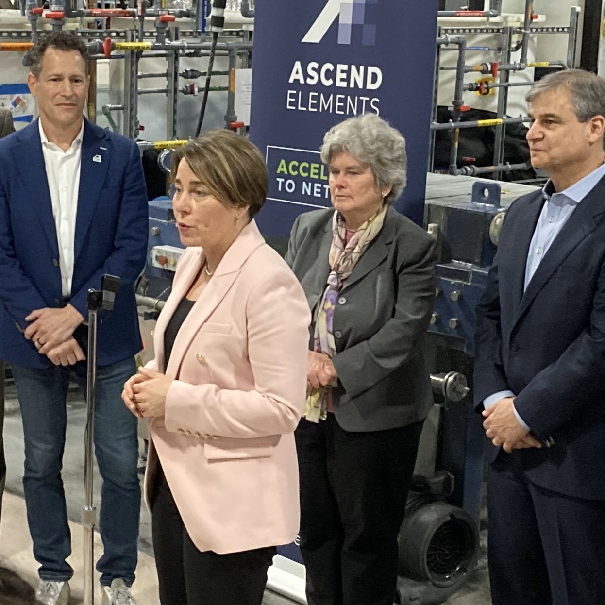 Ascend Elements | Gov. Maura Healey Visits Ascend Elements R&D Center